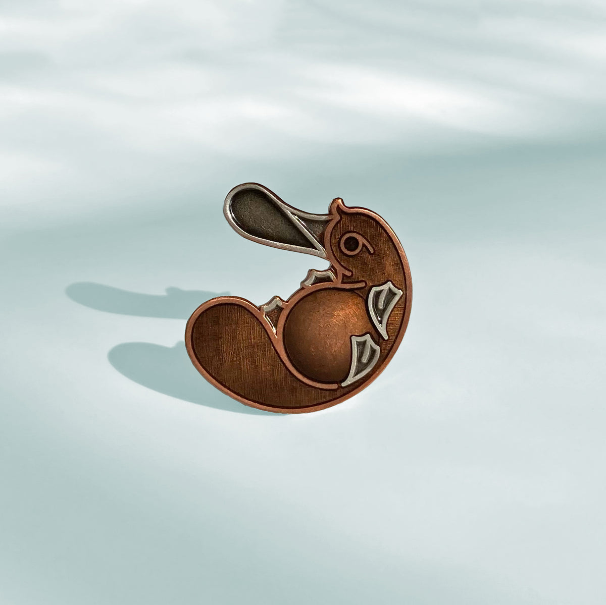 Woolly Mammoth Translucent Enamel Pin