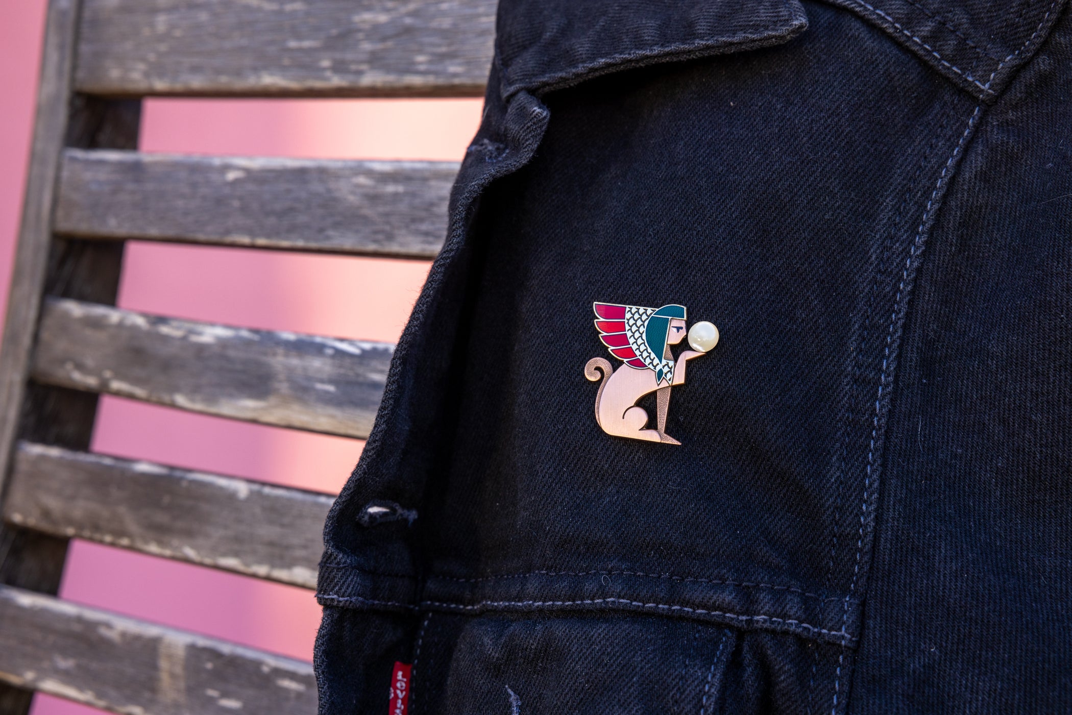 Sphinx Enamel Pin – Amar&Riley